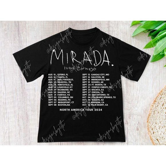 Gildan | Tops | Ivan Cornejo Mirada Tour Ivan Cornejo Shirt | Poshmark